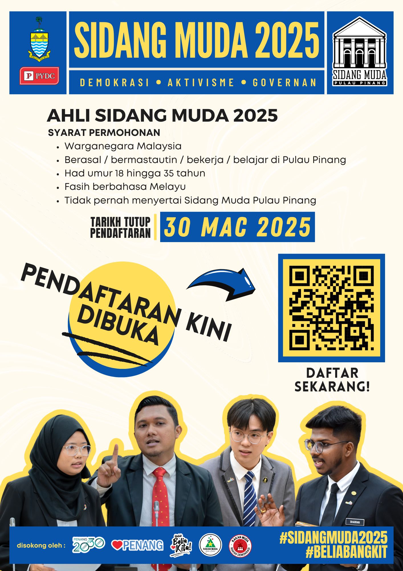 PENDAFTARAN SIDANG MUDA 2025 – Sidang Muda